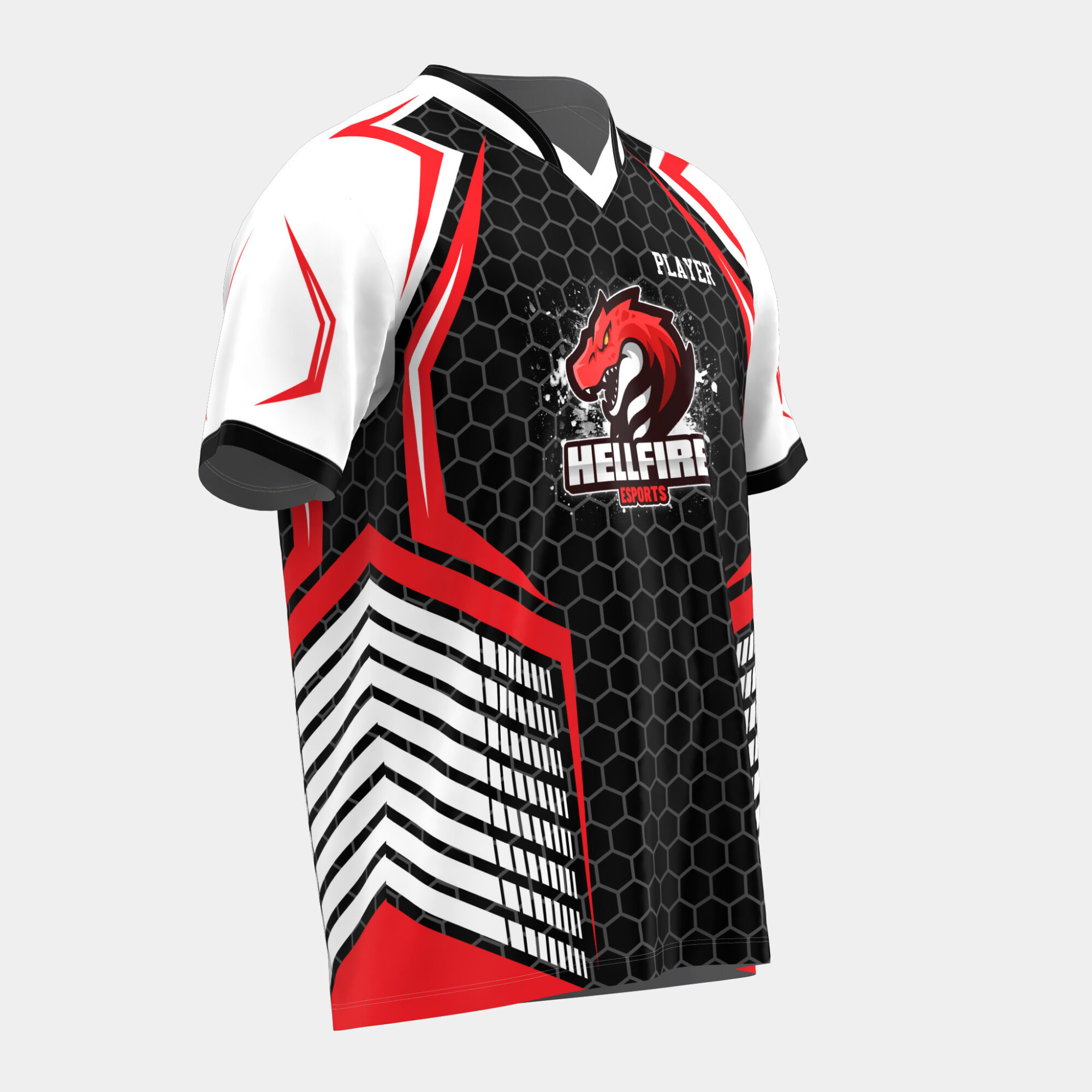 Custom Men's E-sports Jersey (Pro Collar Shirt) for esports teams