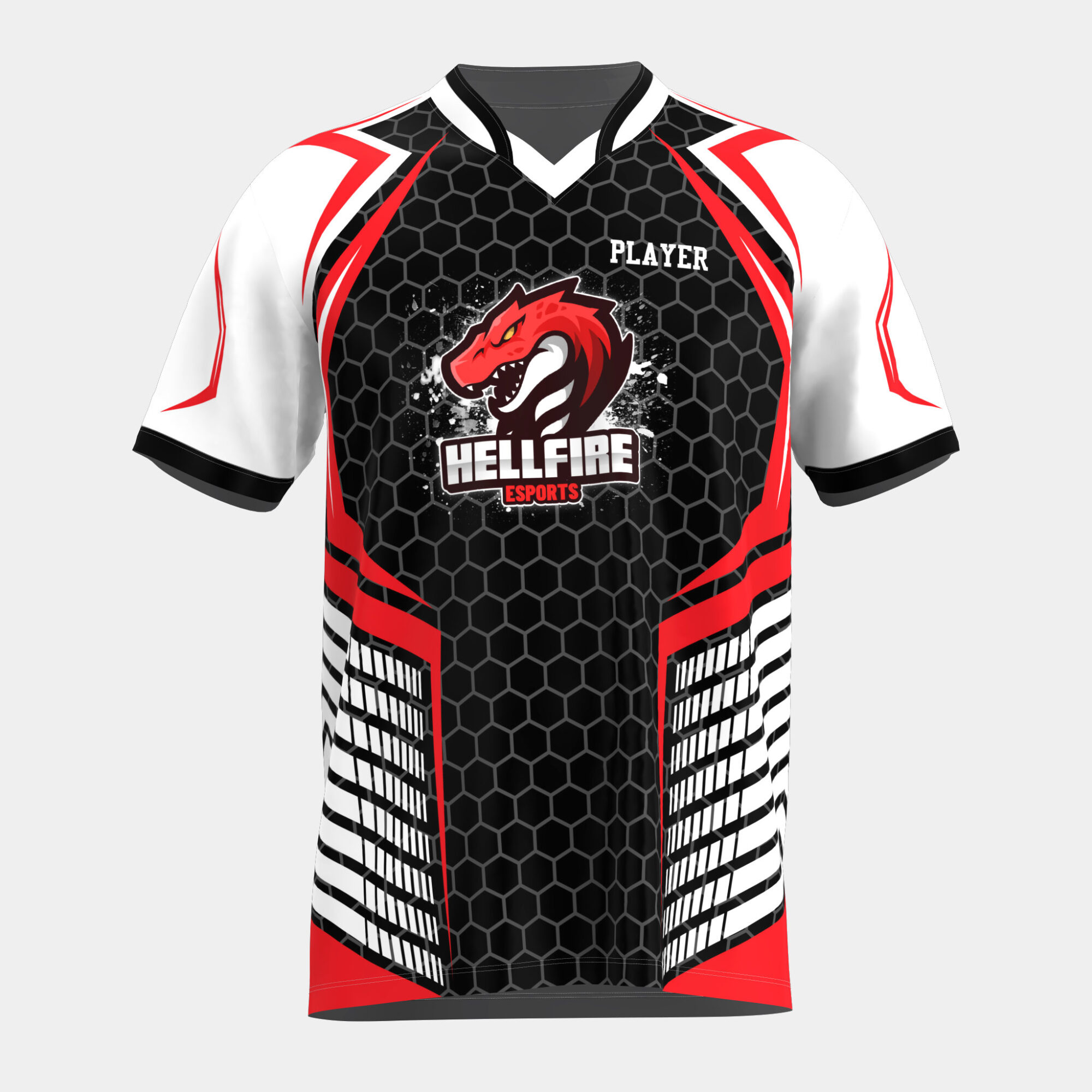 Custom Men's E-sports Jersey (Pro Collar Shirt) for esports teams
